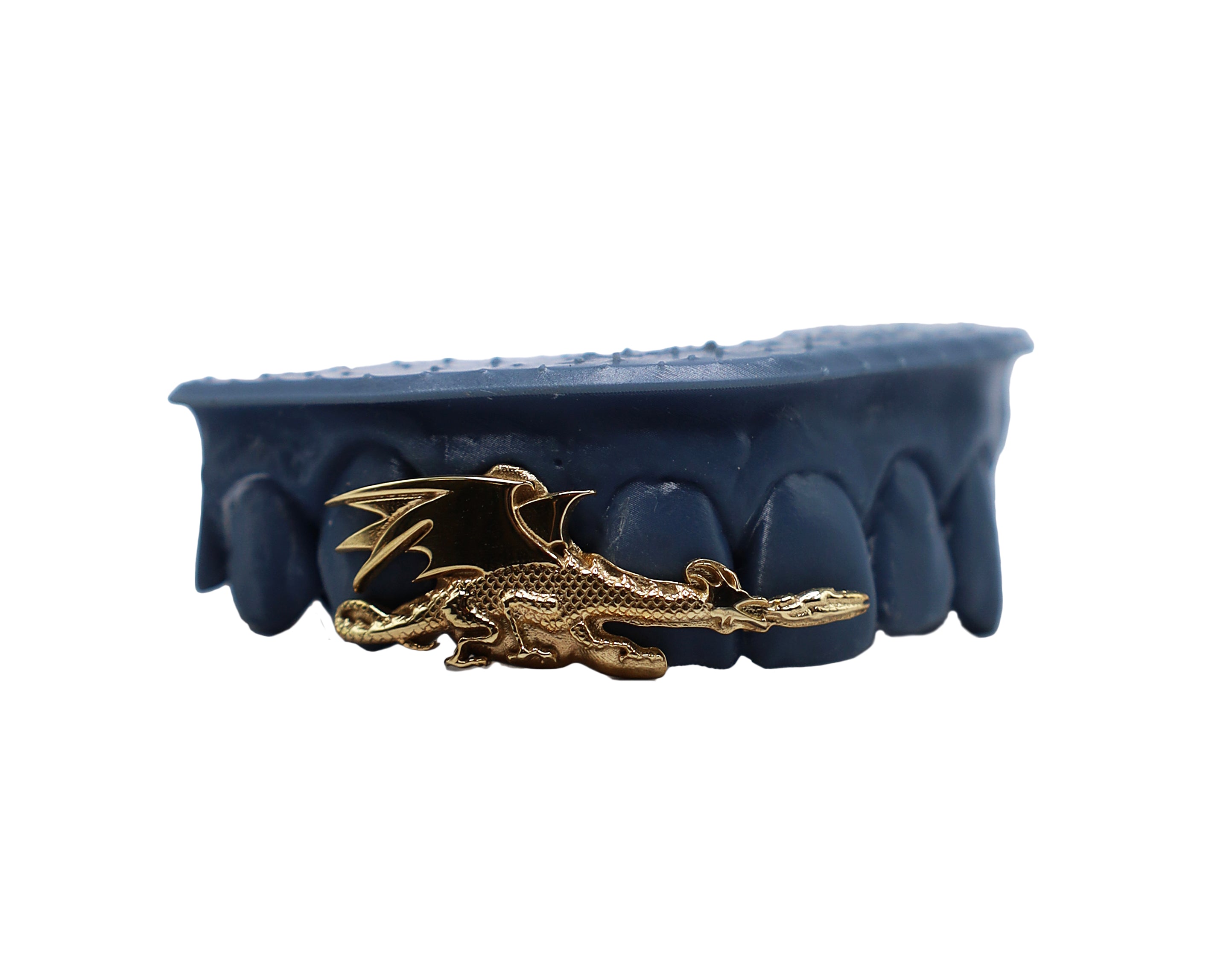 Buy 3D Dragon Grillz - 100% Authentic Custom Gold Grillz – Luxe Grillz