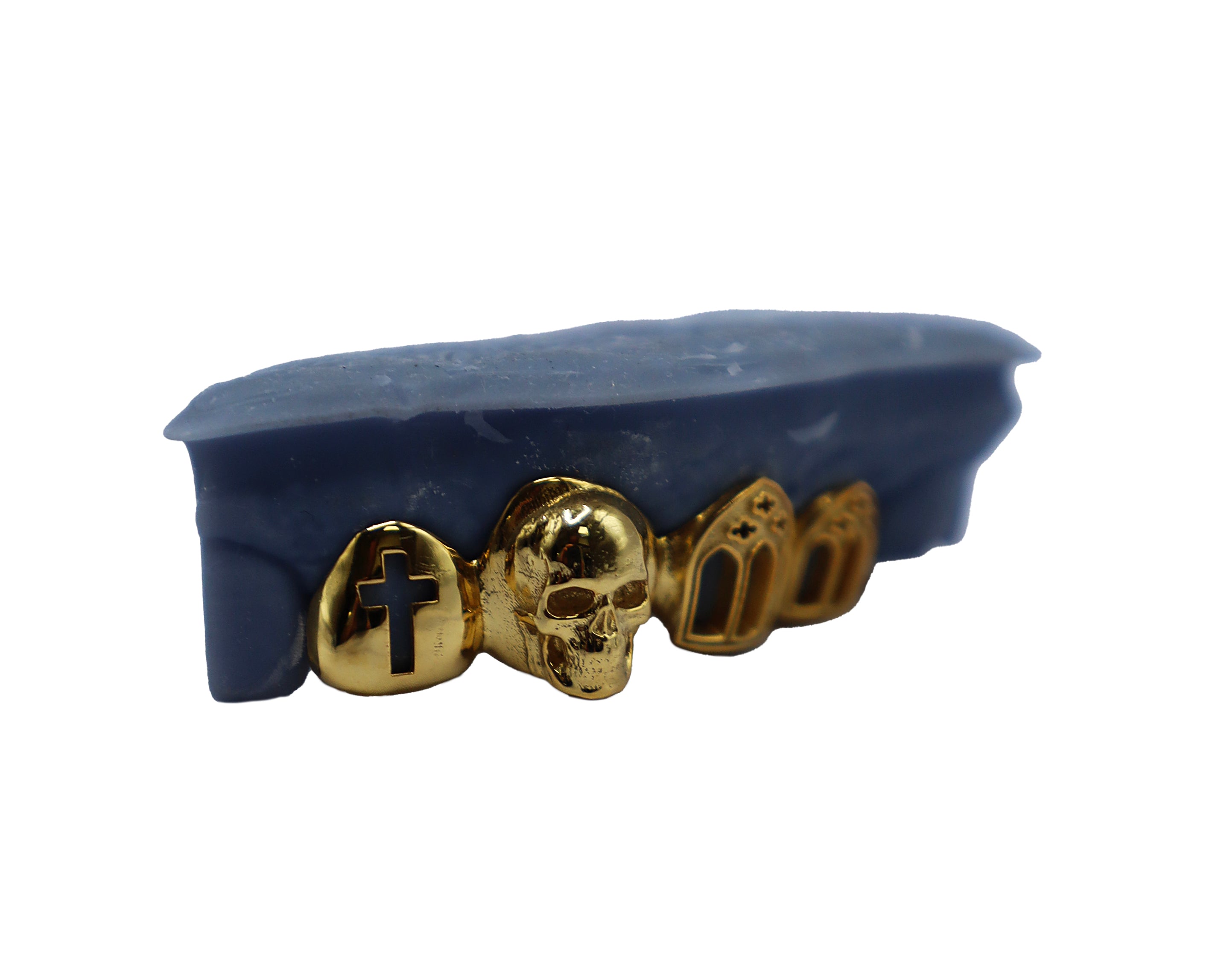 3D Skull and Cathedral Grillz - Luxe Grillz