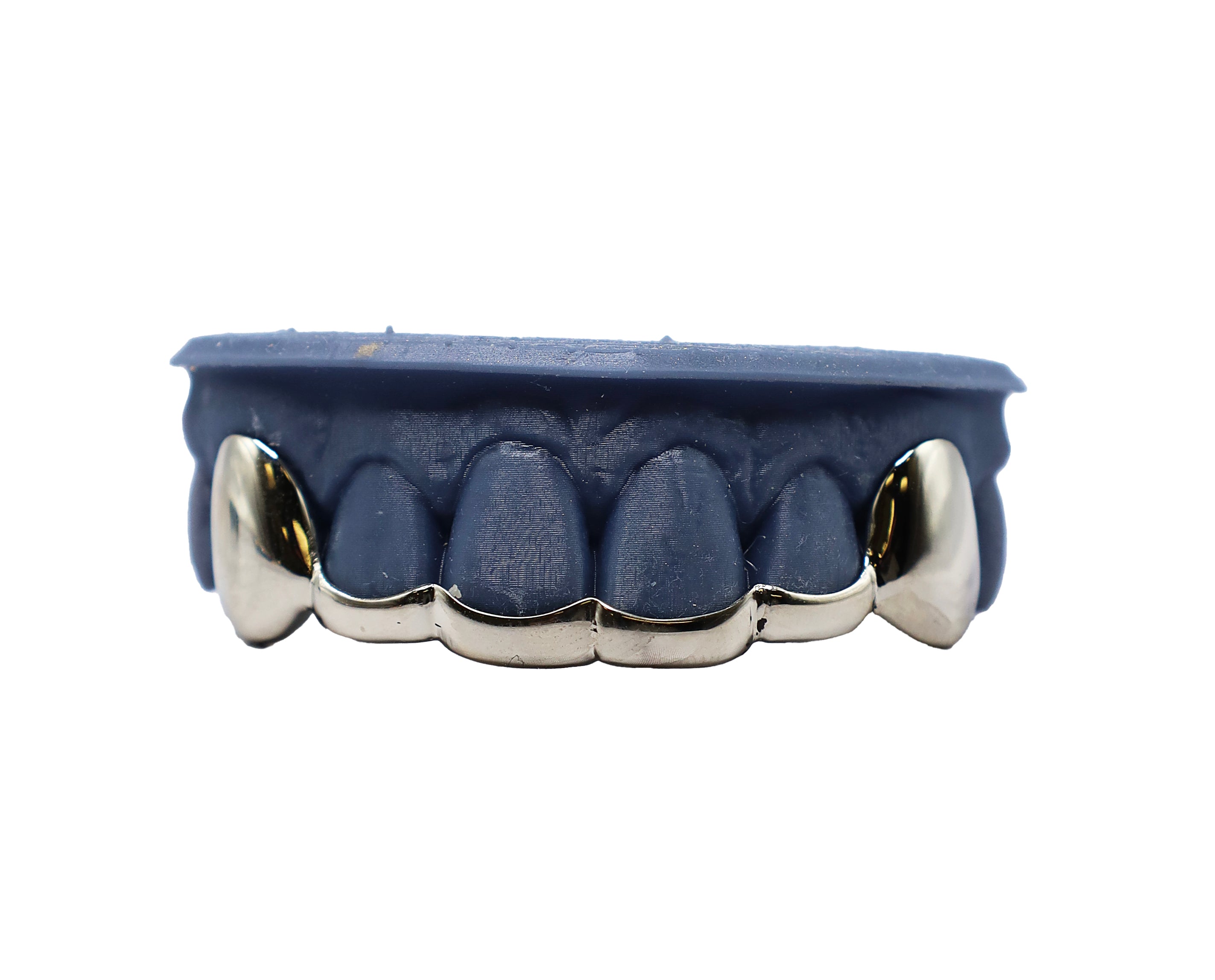 Curved Tip Bridge Fangs Grillz Set - Luxe Grillz