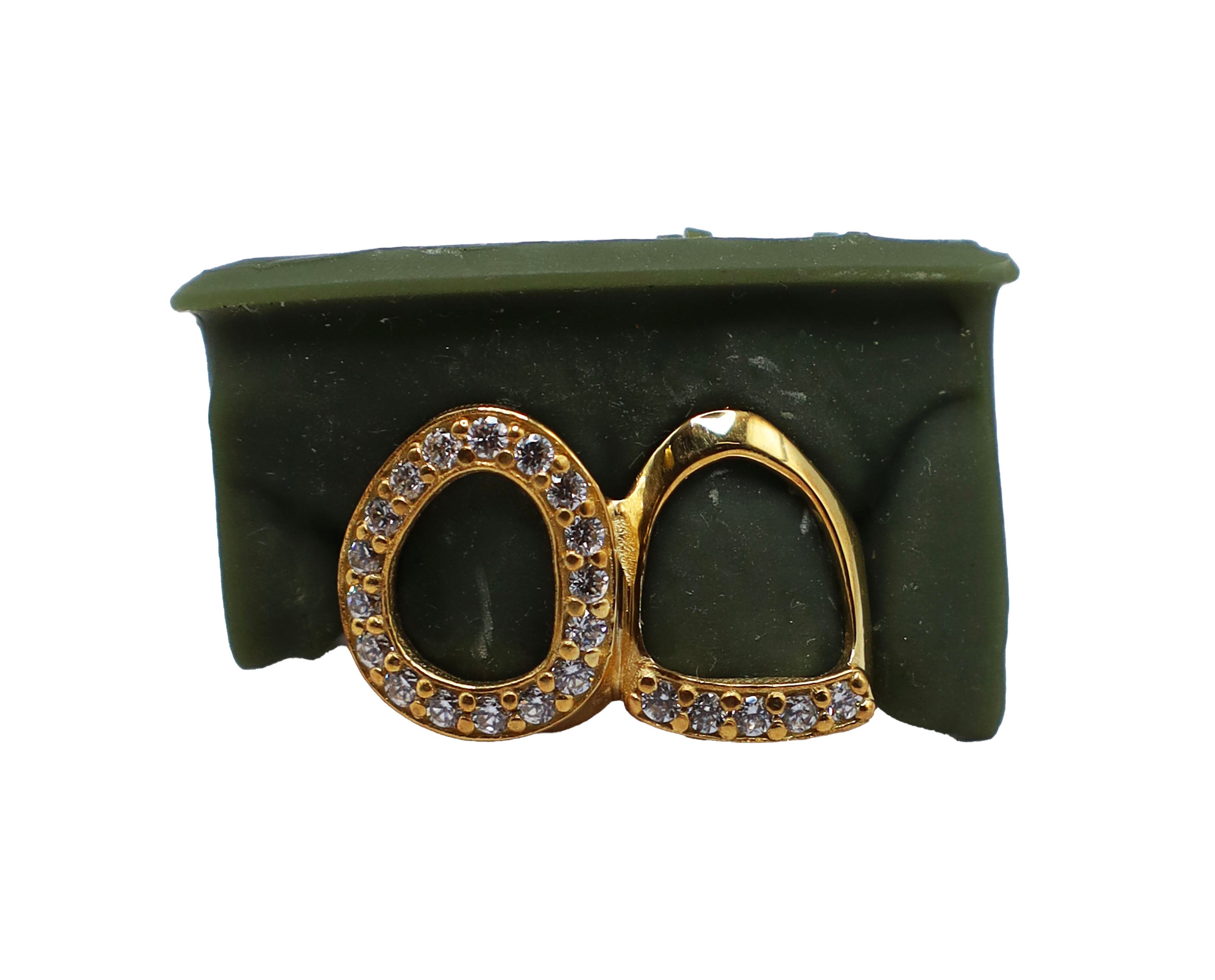 Buy Diamond Open Face Grillz w Open Face w Diamond Tip – Luxe Grillz