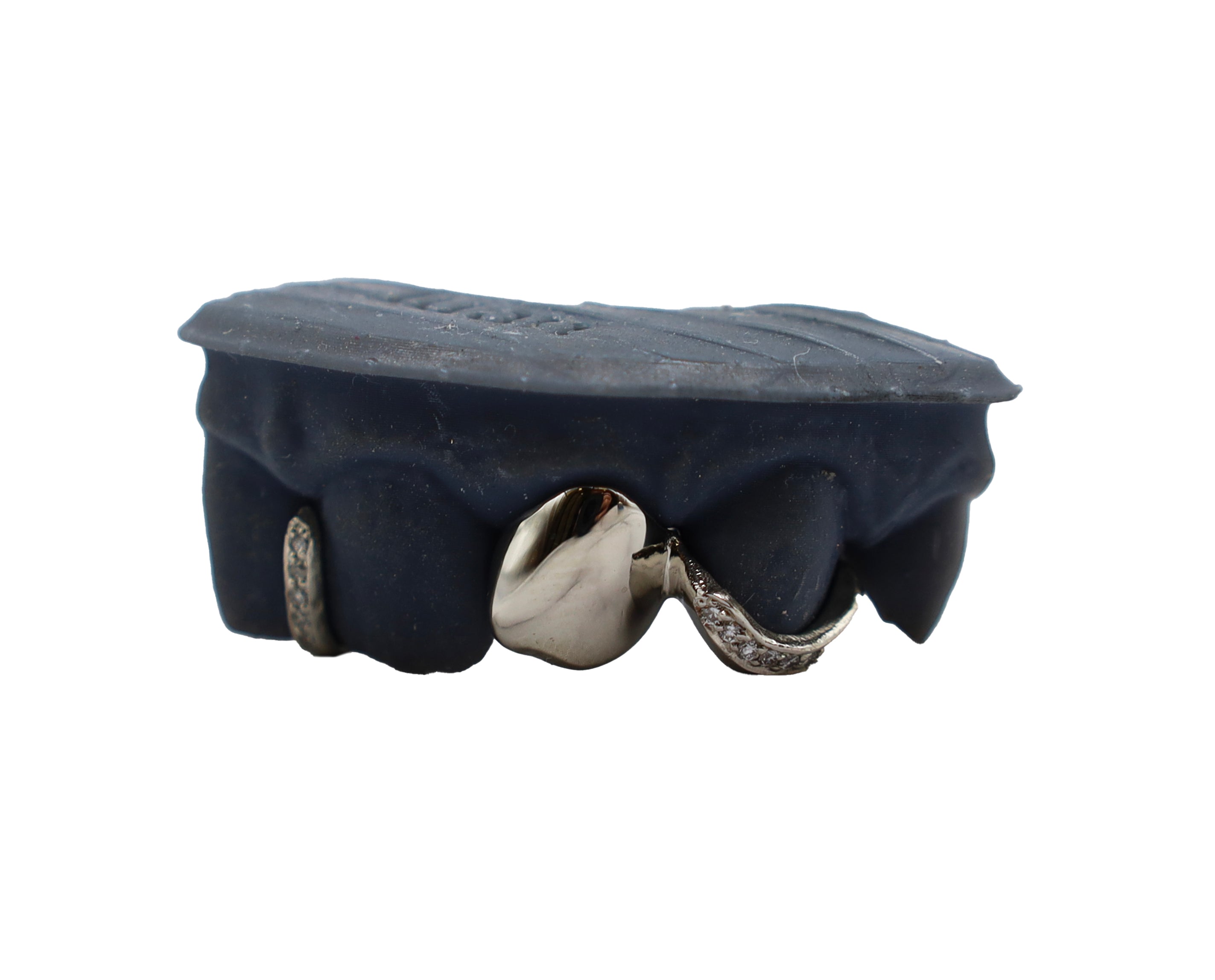 Diamond Gap Grillz With Floating Tip - Luxe Grillz