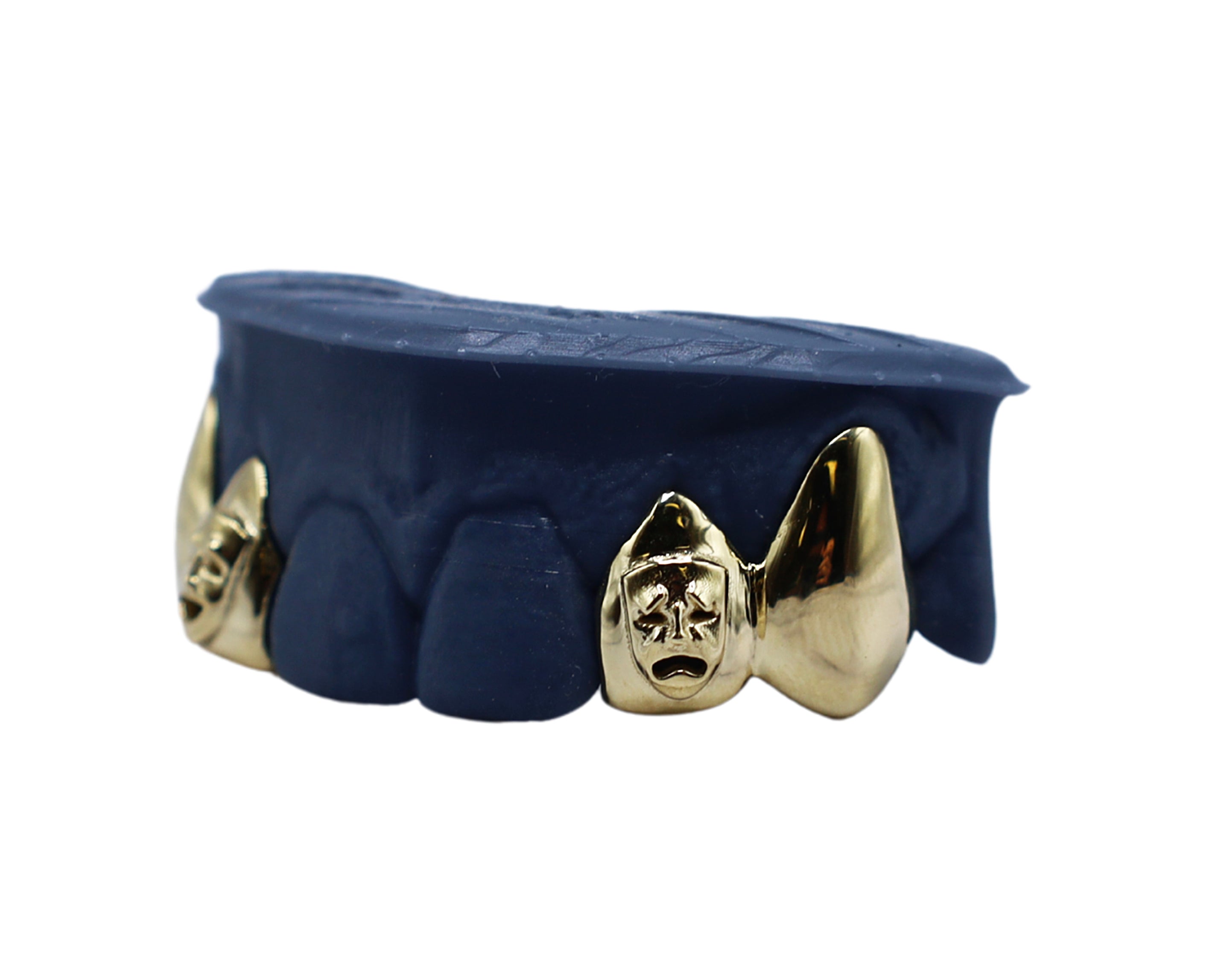 Buy 4 Tooth 3D Clown Face Grillz | 100% Authentic – Luxe Grillz