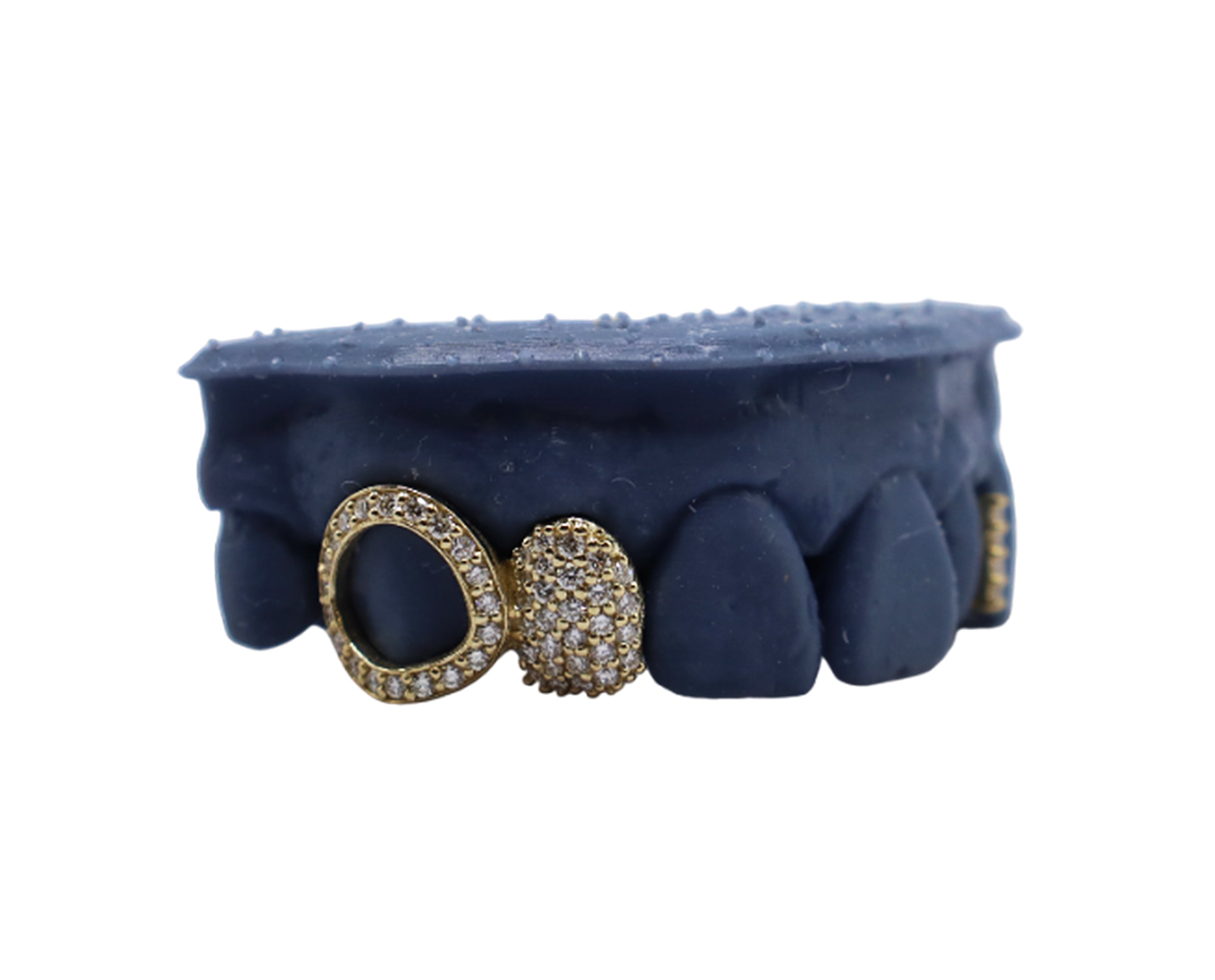 Buy Open Face Diamond Fang Grillz, Full Diamond Tooth – Luxe Grillz