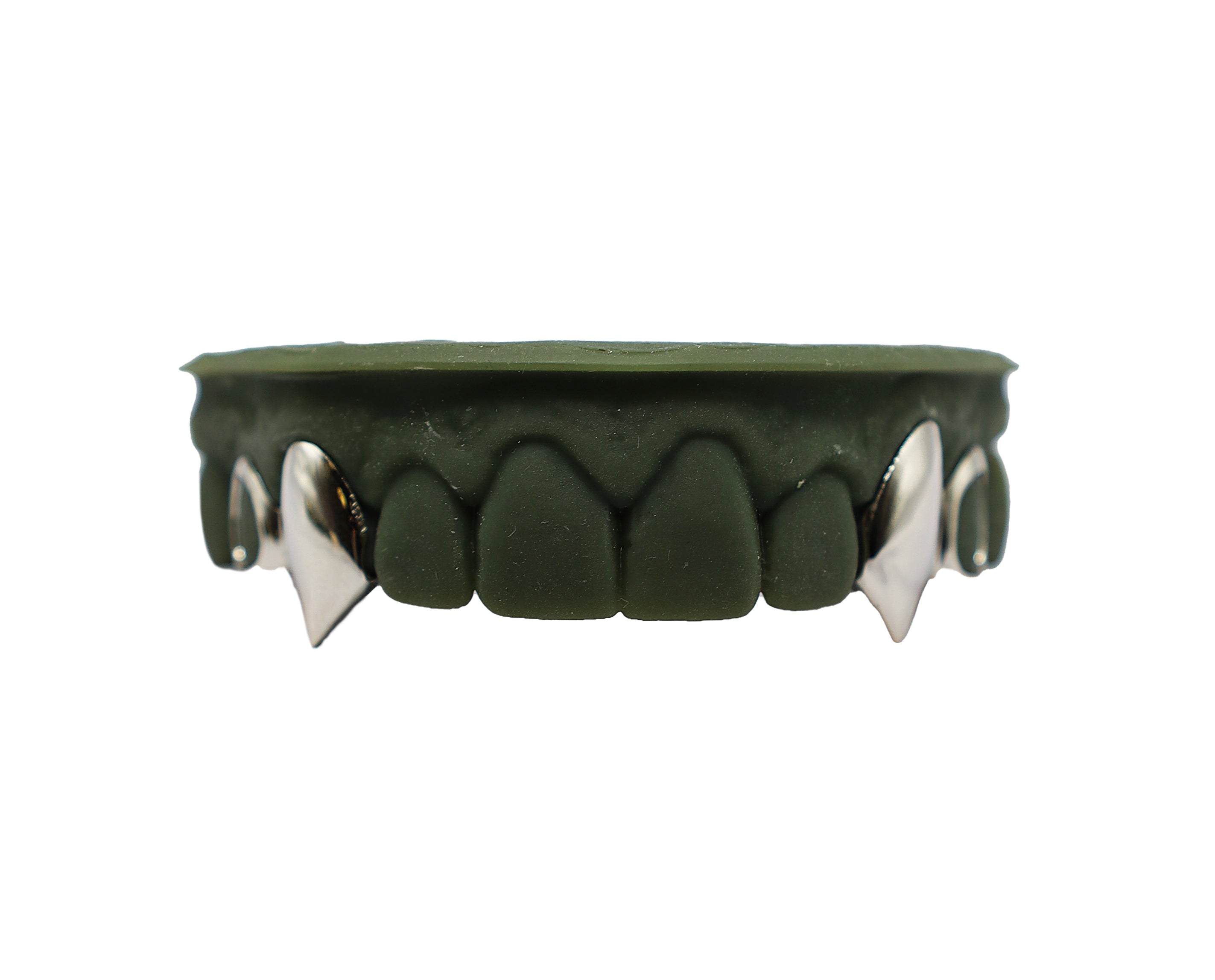 Buy 4 Tooth Grillz w Vampire Fangs and Open Face Windows – Luxe Grillz