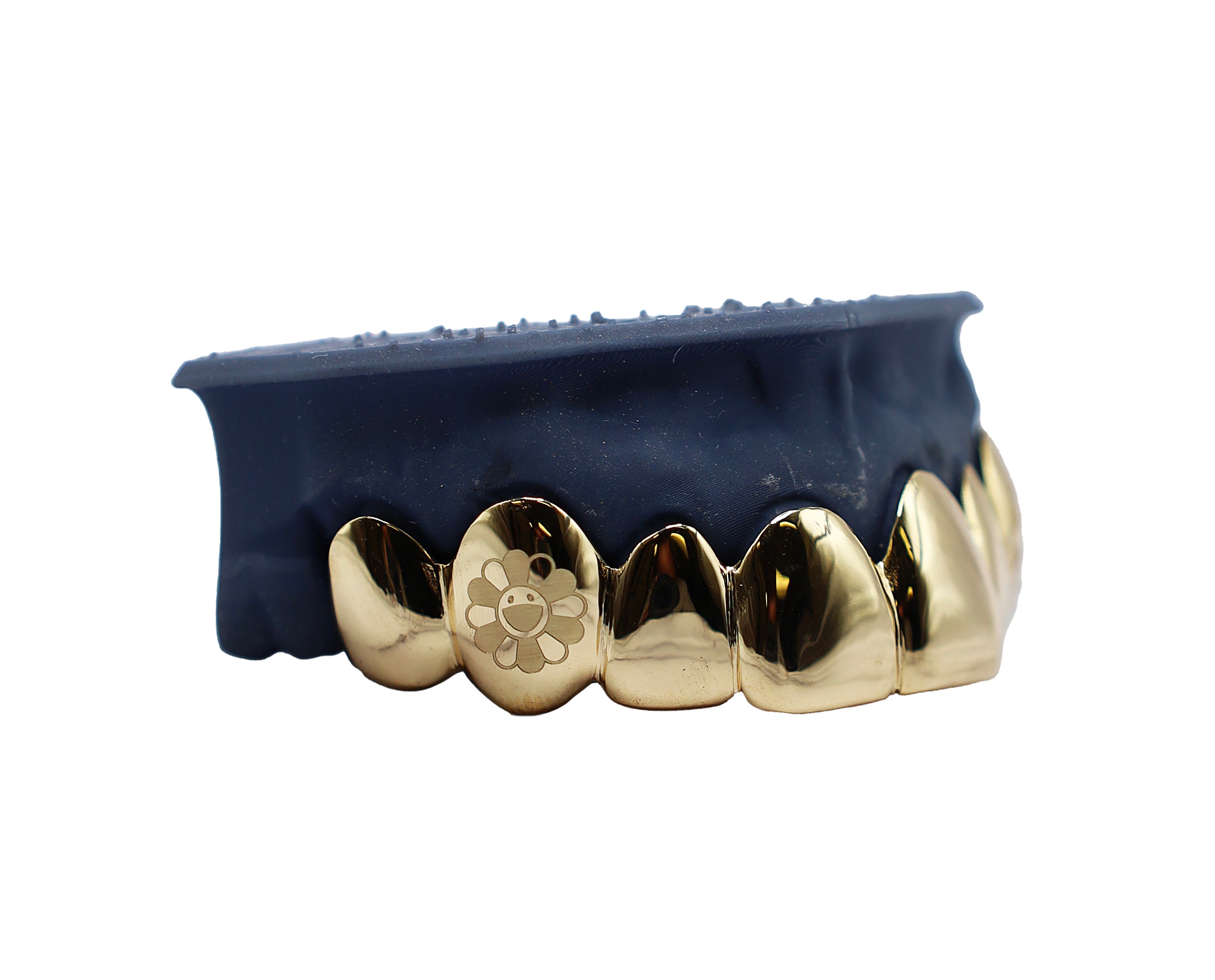 Engraved Fang Grillz Top 8 - Luxe Grillz