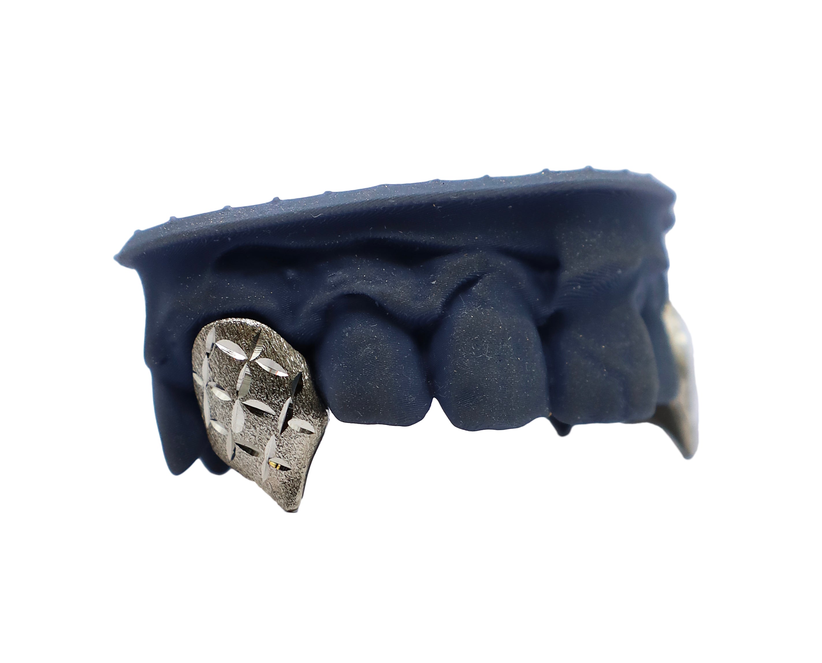 Buy Vampire Fang Grillz w Diamond Cuts and Dust – Luxe Grillz
