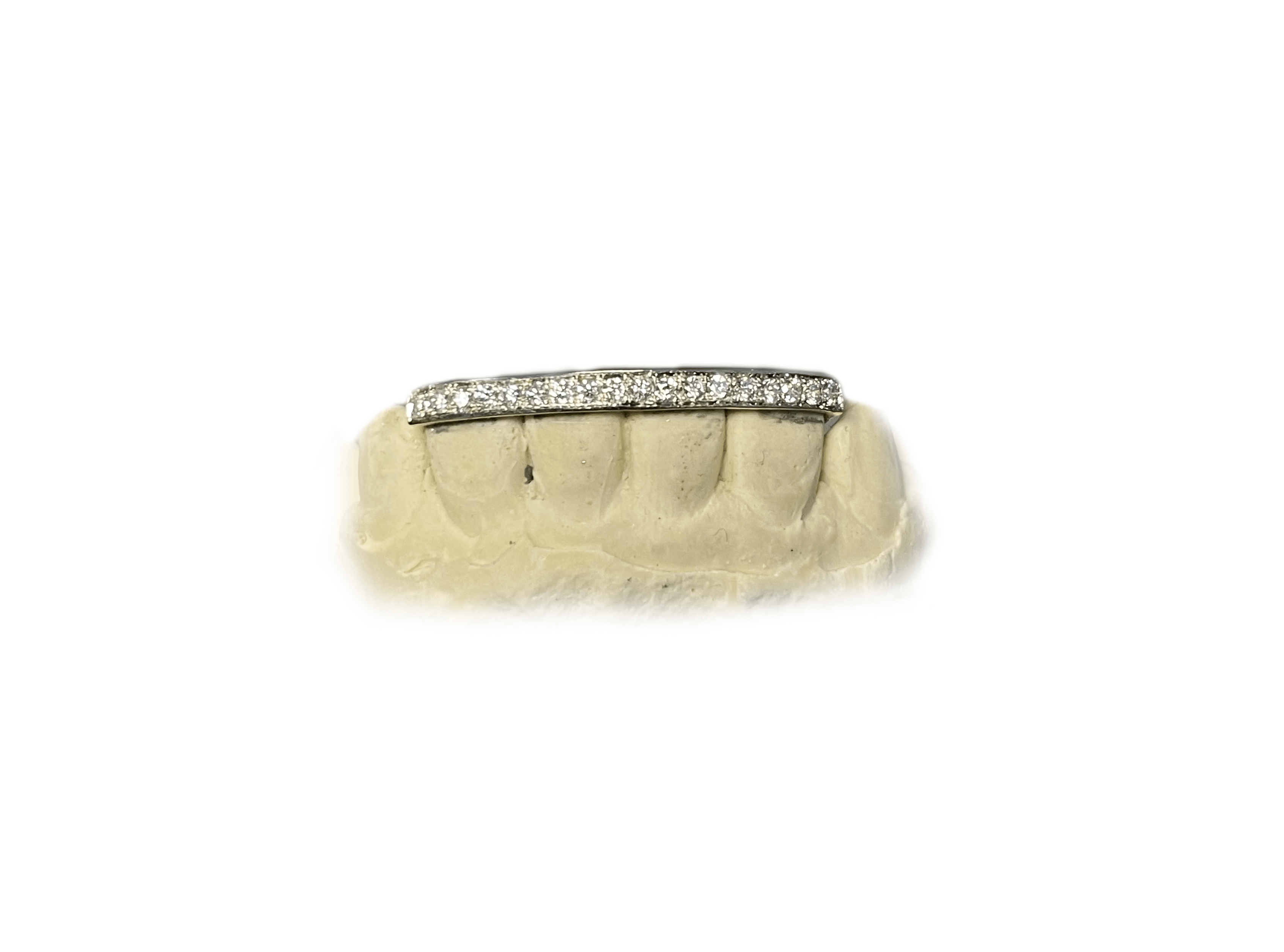 Bottom 4 Diamond Bridge Grillz – Luxe Grillz